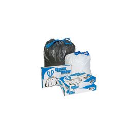 Pitt Plastics DT55GALK 55 Gallon Quick Draw Drawstring Can Liners ...